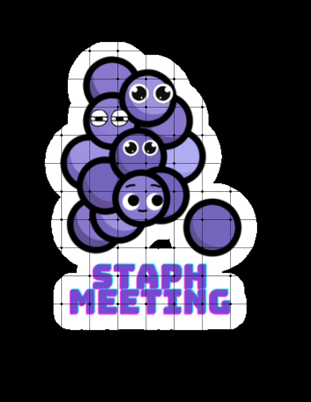 Staph Meeting Sticker SVG Download - Etsy