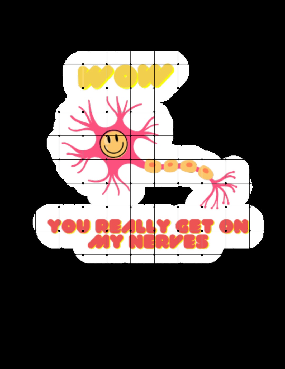 Sticker SVG Nerves - Etsy