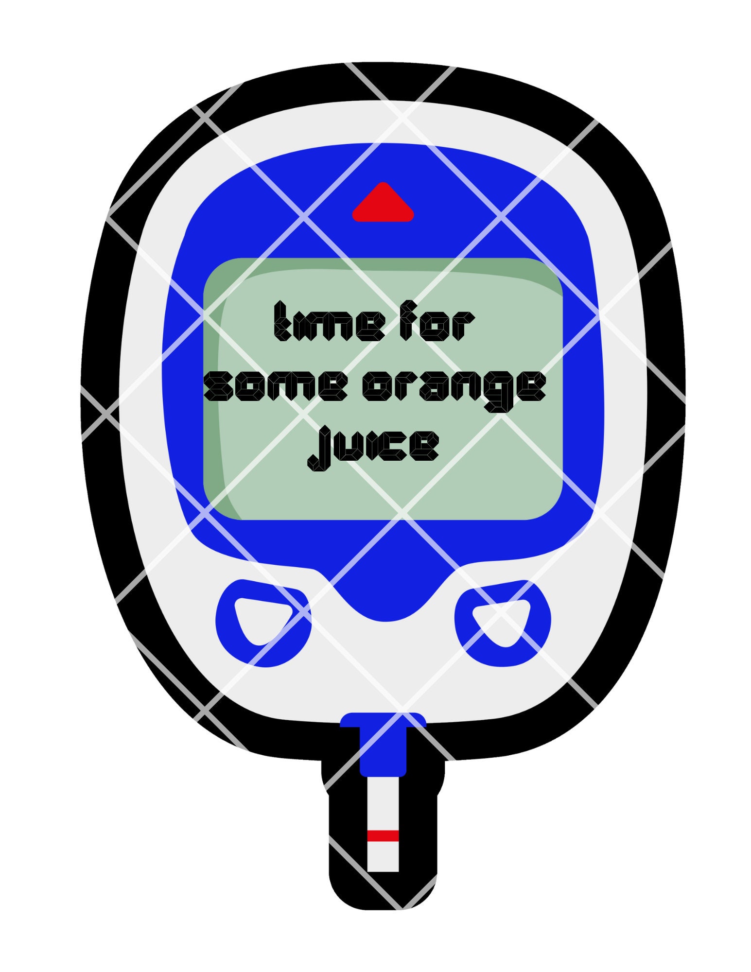 Fun Medical SVG Stickers: Glucometer, Nurse, Diabetic Humor Digital Art ...