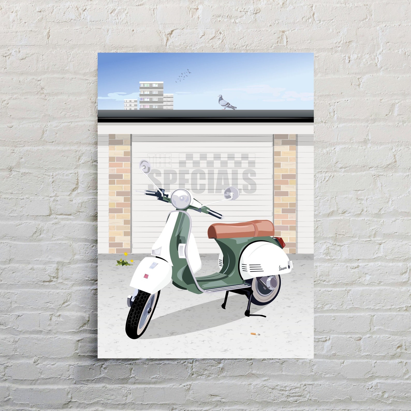 THE SPECIALS LML, Scooter, Scooter Art, Mod, Mod Art, the Specials Art ...