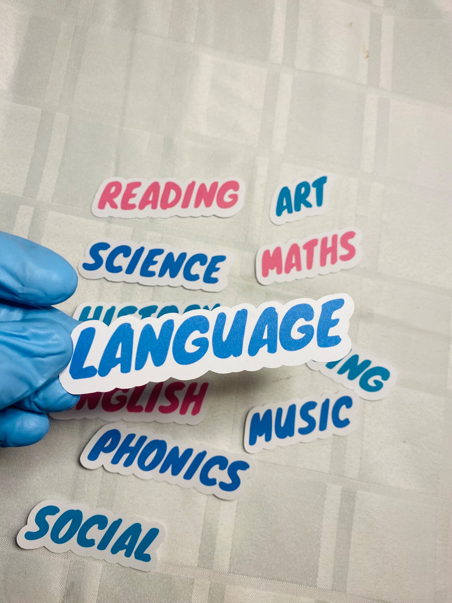 12 School Subject Labels, Folder Labels, Binder Label-back to School ...