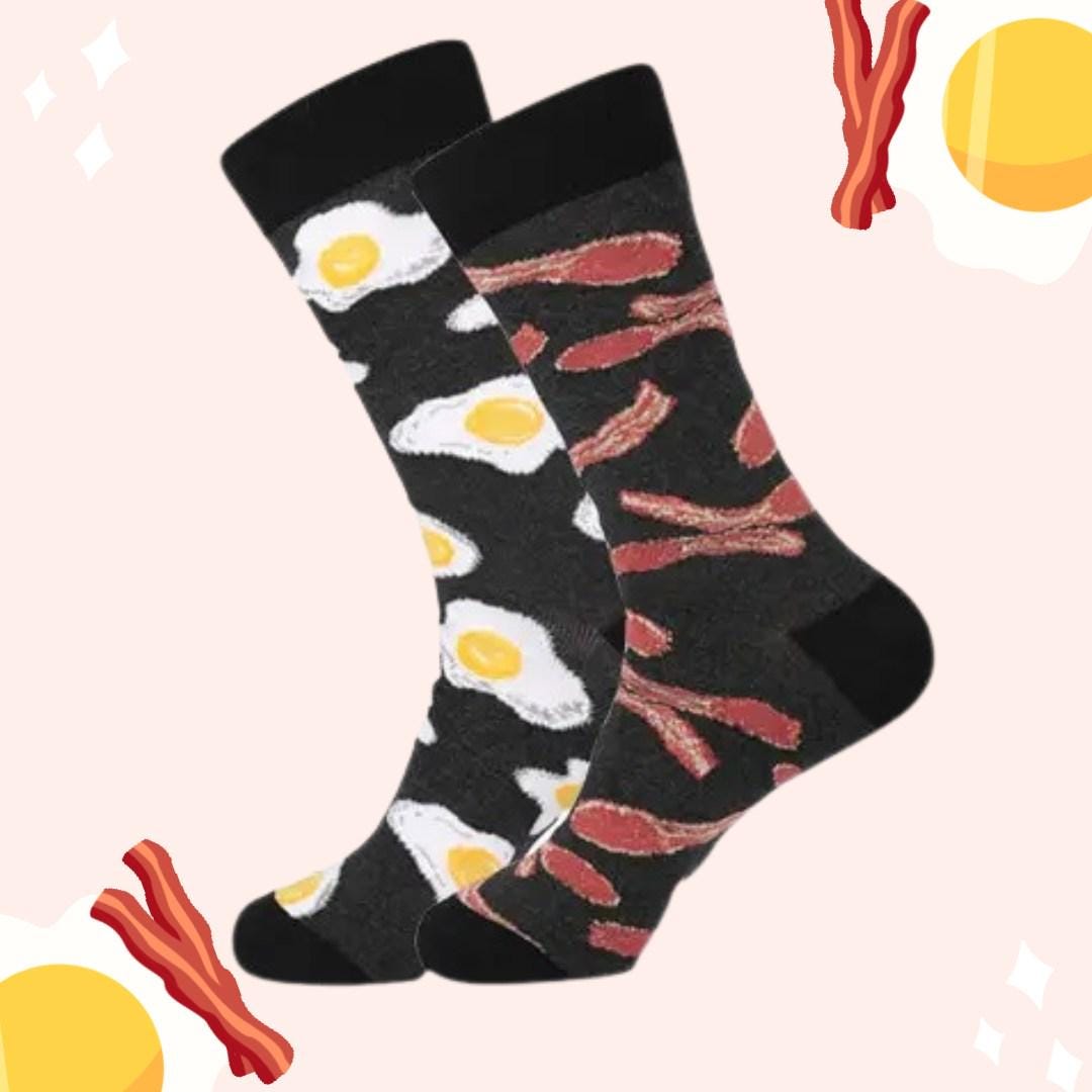 Fun Nerd Socks, Funny Brunch Socks, Foodie Gifts, Gag Socks, Fun Just ...