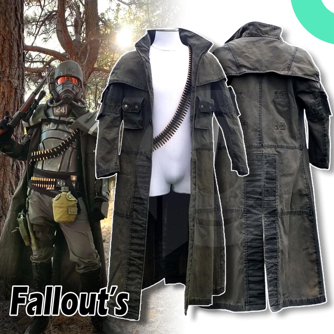 Ncr-brotherhood War Elite Riot Veteran Ranger Long Duster Canvas Coat ...