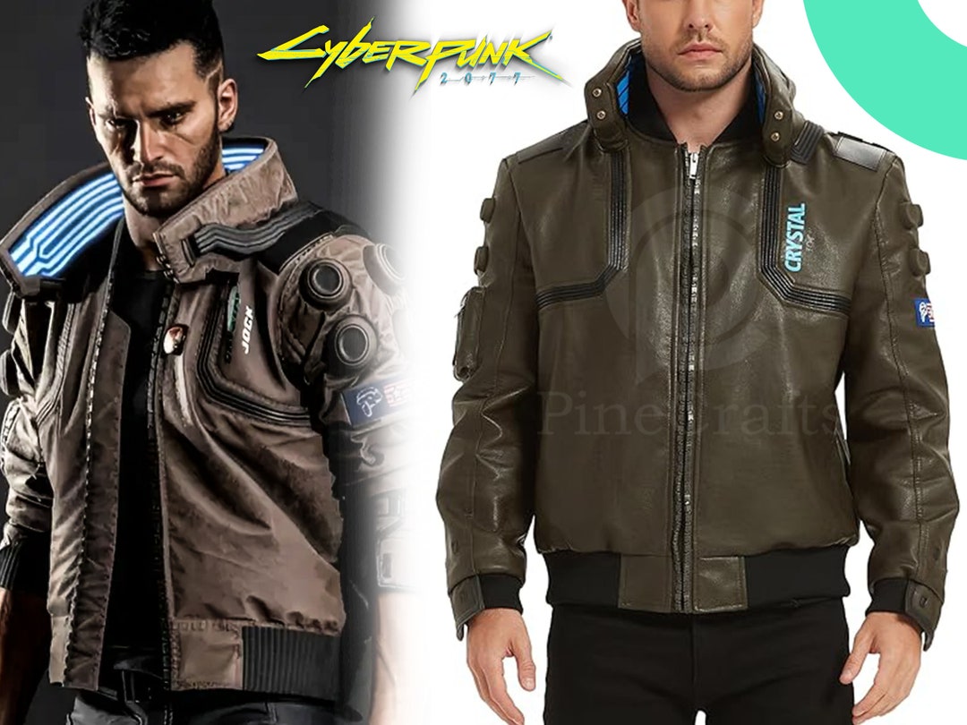 Johnny Silverhand Cyberpunk 2077 Leather Jacket Cyberpunk 2077 Costume ...