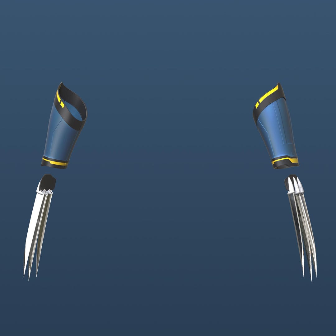 Wolverine Gauntlets STL File - Etsy