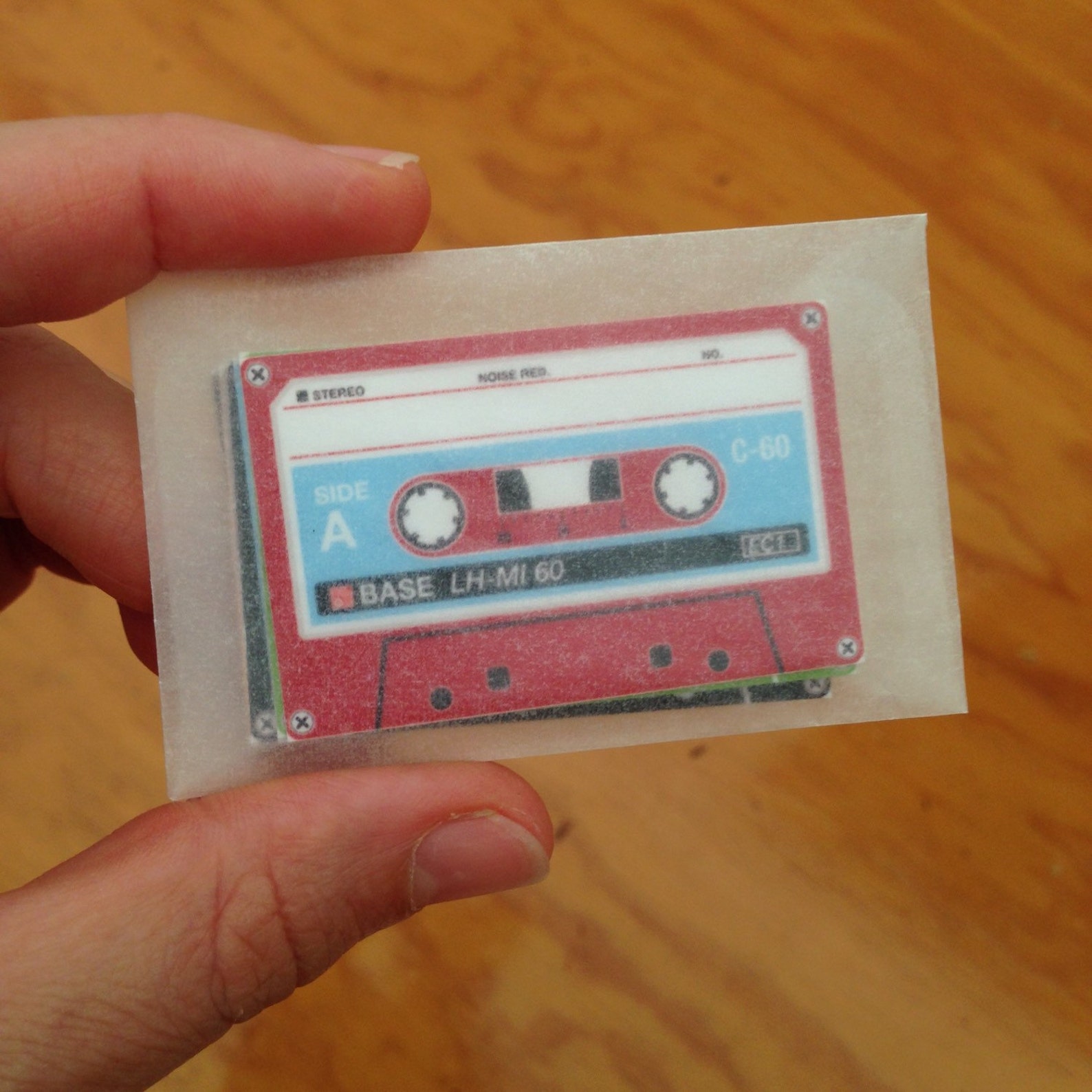 Choose Your Quantity MINI Cassette Tape Stickers with | Etsy