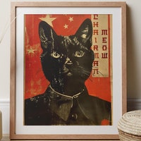 Soviet Cat Poster - Many Furs One Working Class - Etsy