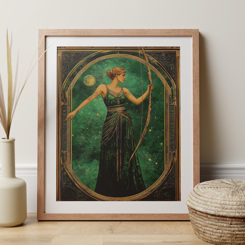 Moon Goddess Art Set - Etsy UK