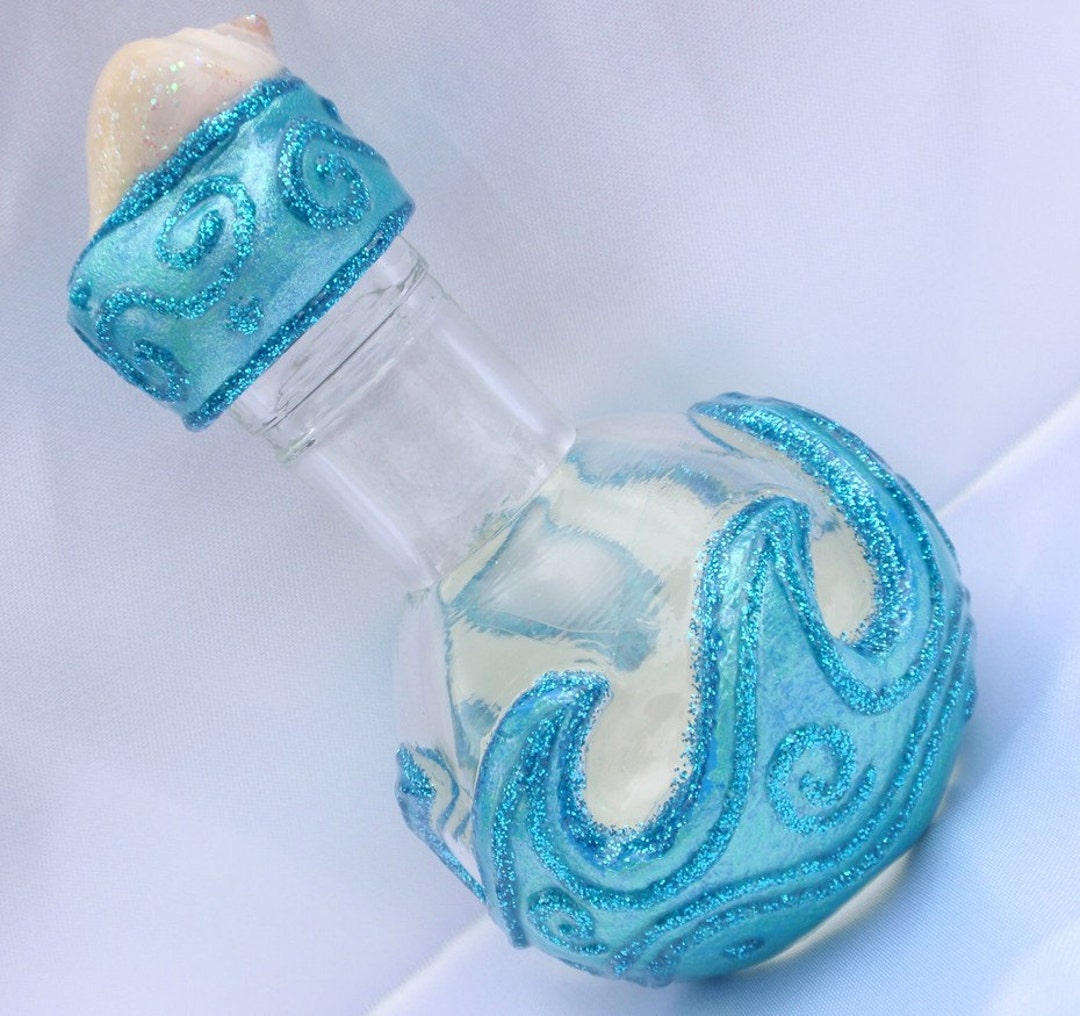 Water Potion Bottle the Elements Series OOAK - Etsy
