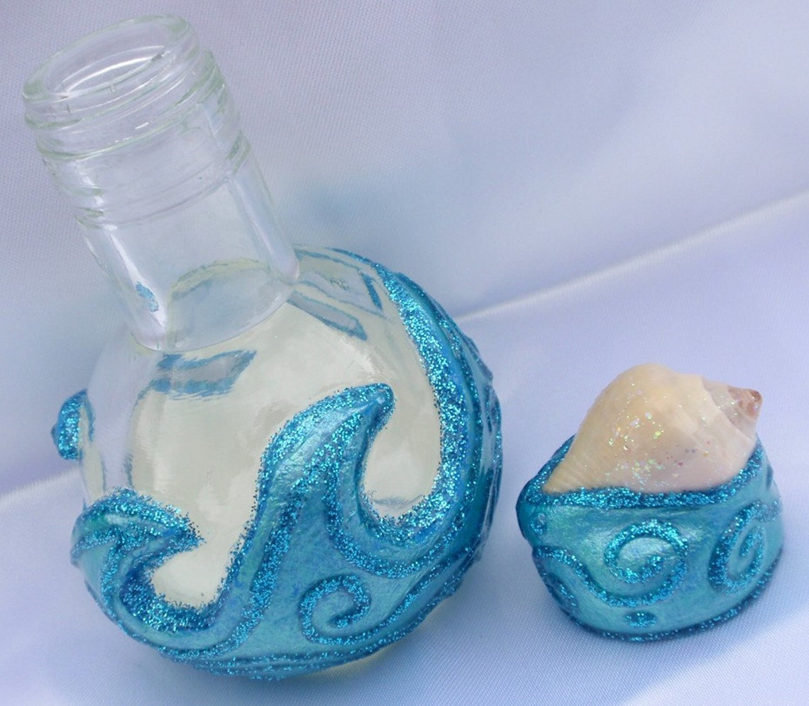 Water Potion Bottle the Elements Series OOAK - Etsy