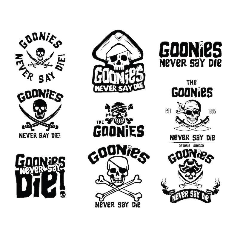 Goonies Never Say Die SVG PNG, Goonies Inspired Files - Etsy