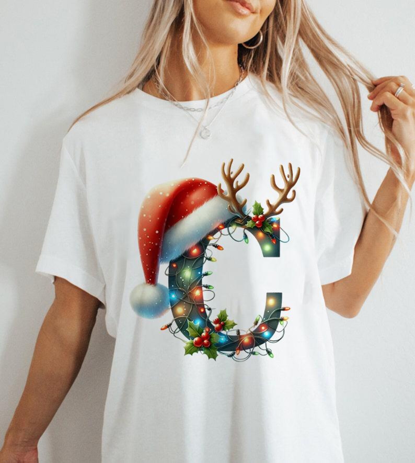 Christmas Alphabet Clipart Bundle, Christmas Letter, Christmas Alphabet ...