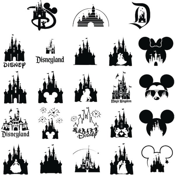 Magic Kingdom Castle Svg File - Etsy