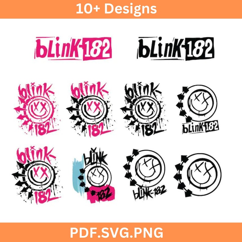 Blink 182 Svg, Blink 182 Png, Blink 182 Shirt, Blink 182, Blink 182 ...