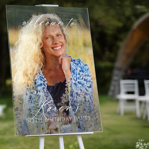 Birthday Party Sign - Etsy