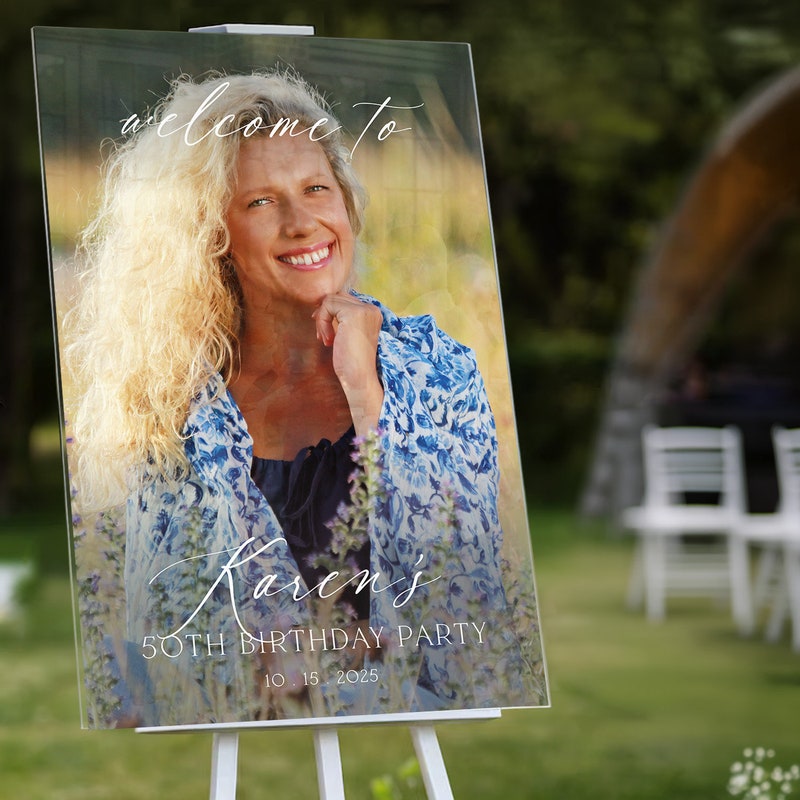 Birthday Party Sign - Etsy