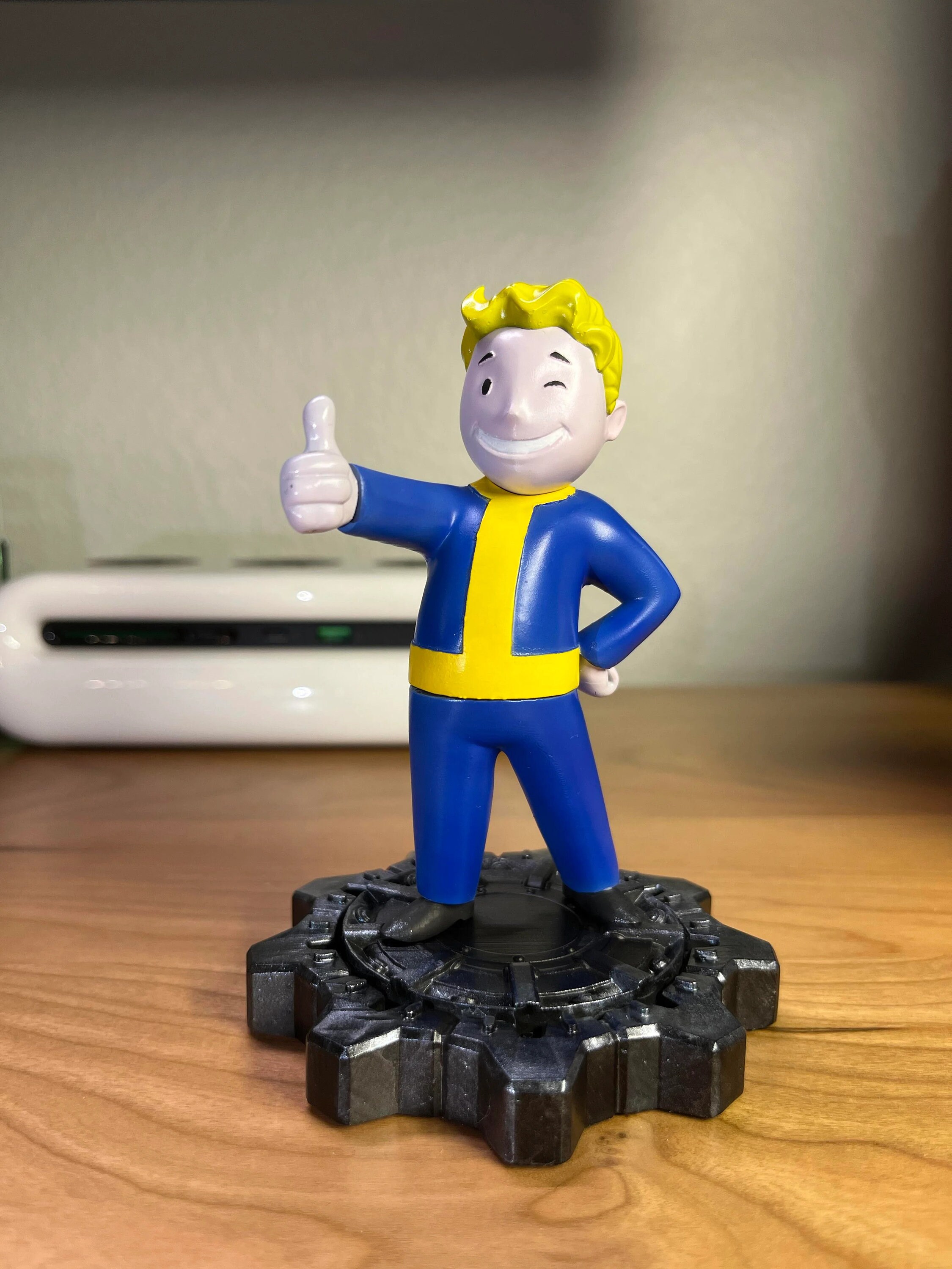 Vault Boy Figure Fallout / Vault Boy Desktop Figure / Fallout Desktop ...