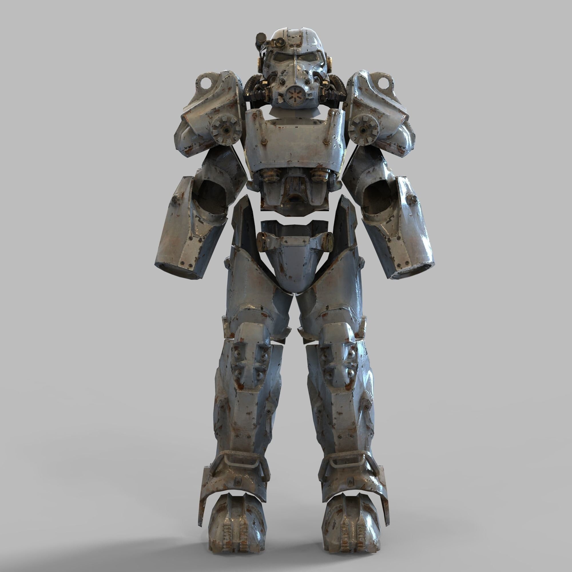 Fallout T60 Power Armour Full Body / Wearable T60 Armour / Fallout 4 ...