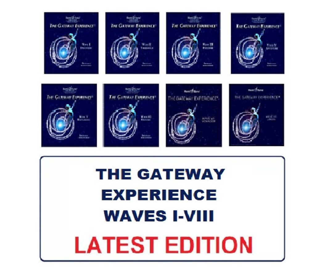 Hemi-sync Complete Set of the Gateway Experience wave I-VIII Robert Monroe Audios Pack 2024 ...