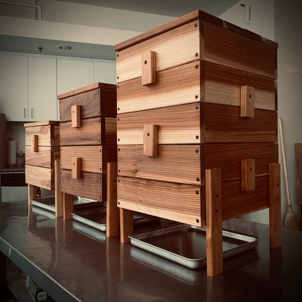 Wood Worm Bin - Etsy