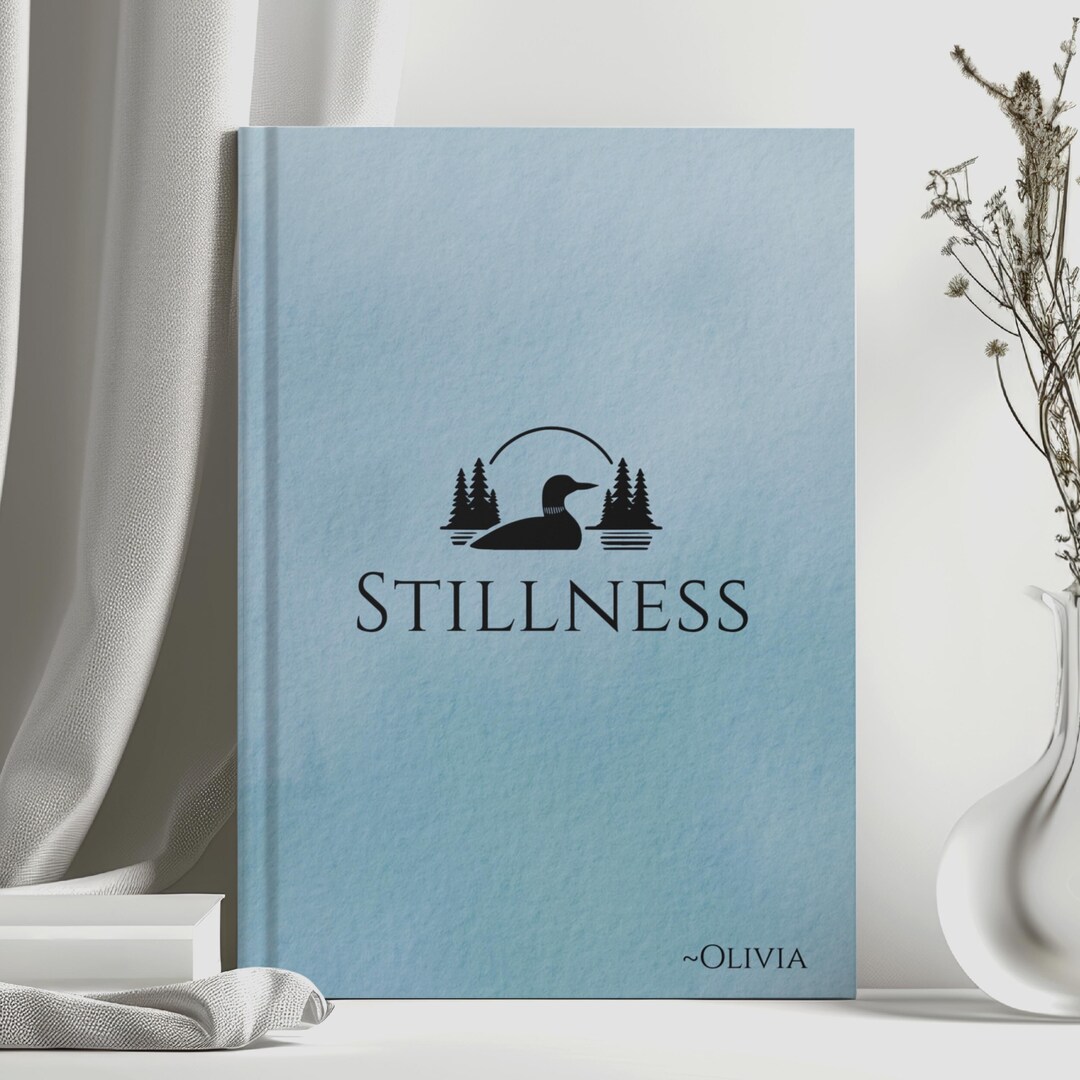 Custom Word of the Year Journal, Loon, Custom Hardcover Notebook ...