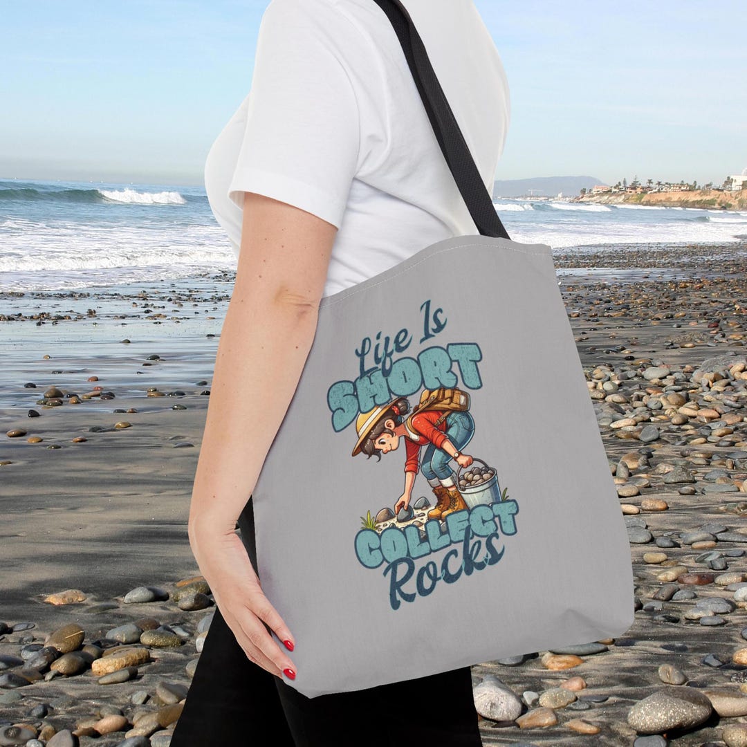 Rocks Lover Gift Tote Bag, Rockhound Agate Collector, Gifts for ...