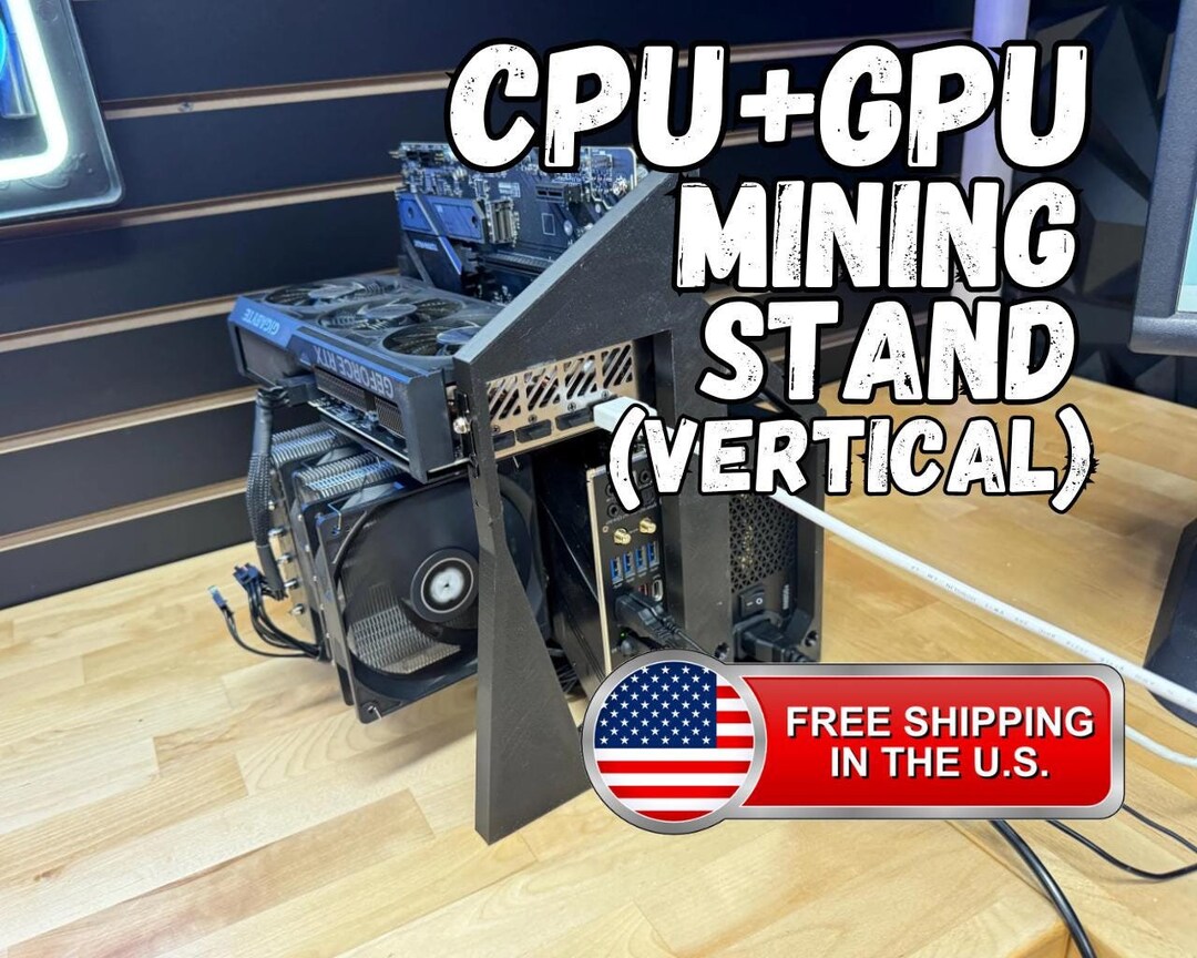 Test Bench/mining Stand for CPU Crypto Mining, Salad Rig, AI Rig - Open ...