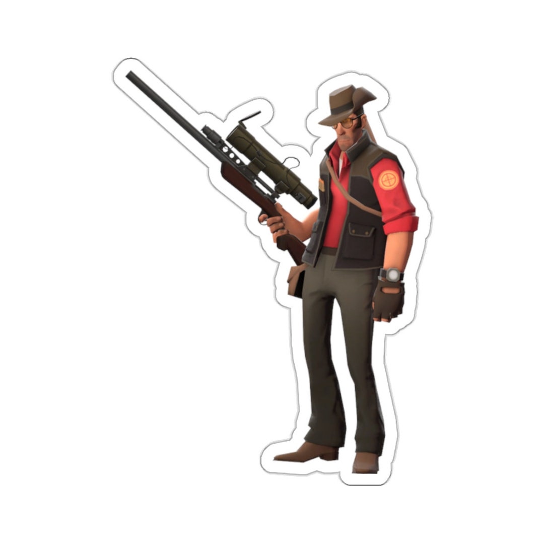 TF2 Sniper Sticker - Etsy