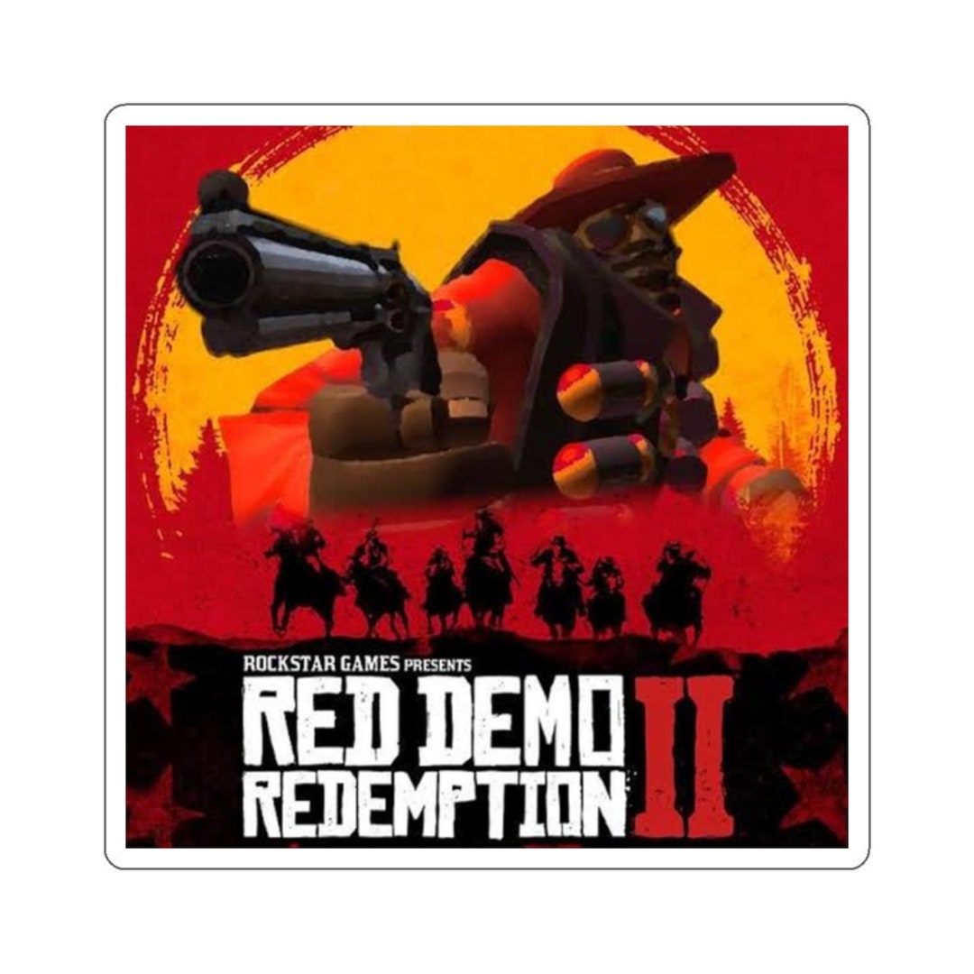 Team Fortress 2 Demoman Meme Sticker Red Demo Redemption - Etsy