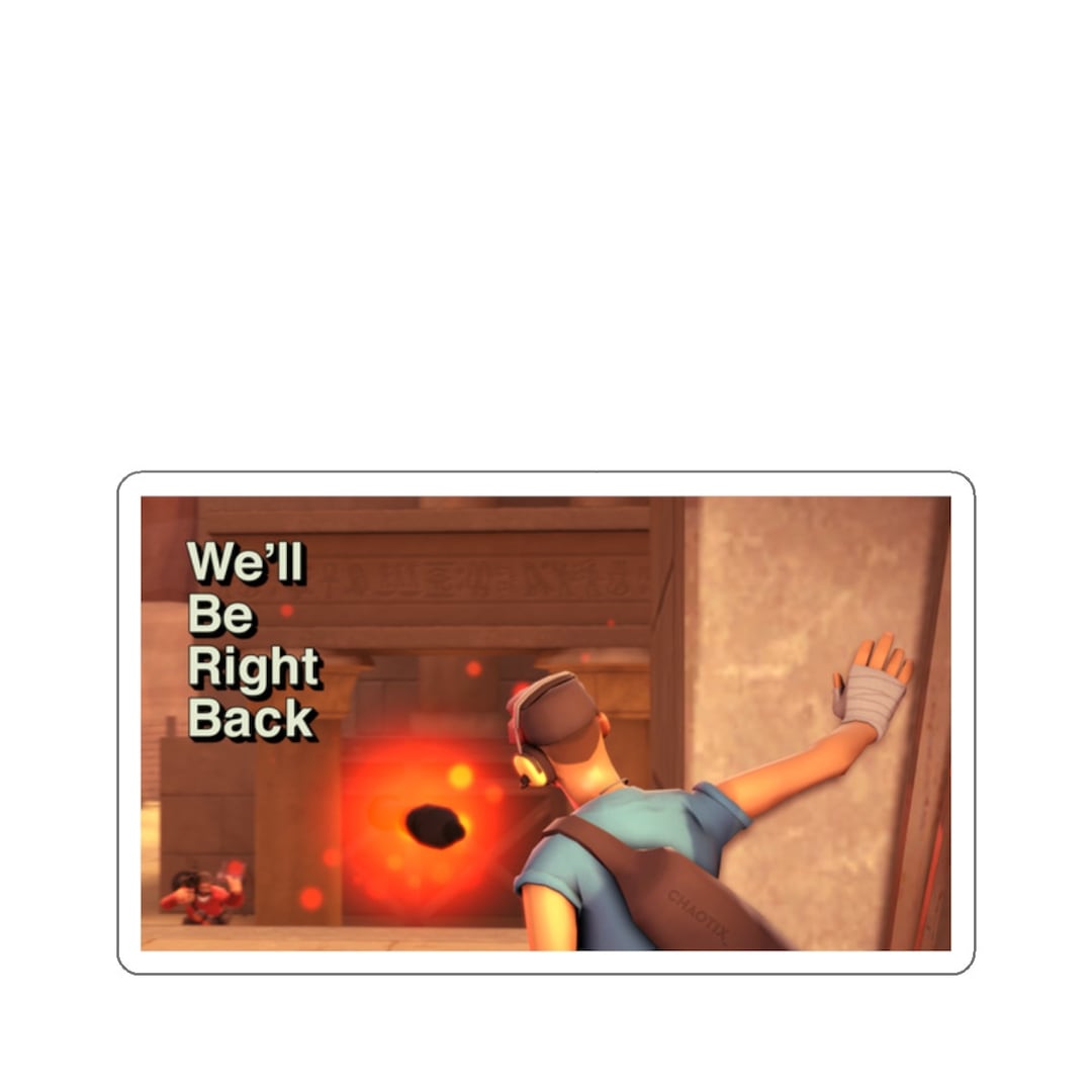 Team Fortress 2 Sticker Meme - Etsy