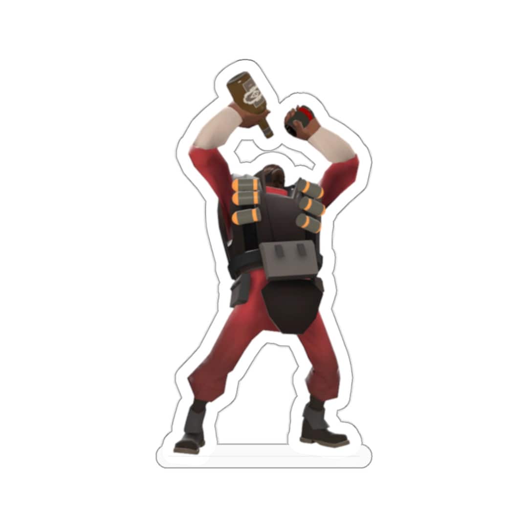 Team Fortress 2 Demoman Sticker - Etsy