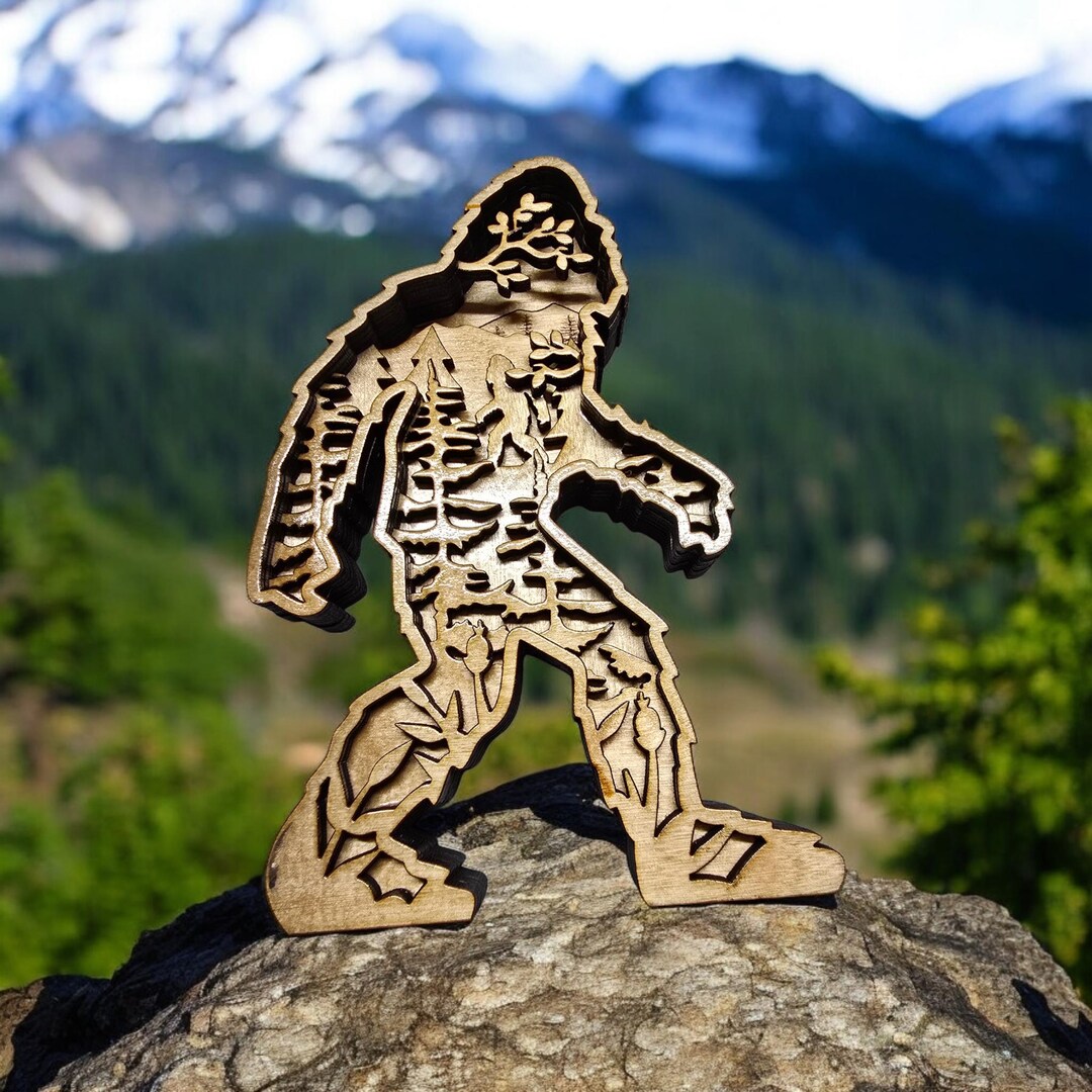 Bigfoot With Trees - Etsy