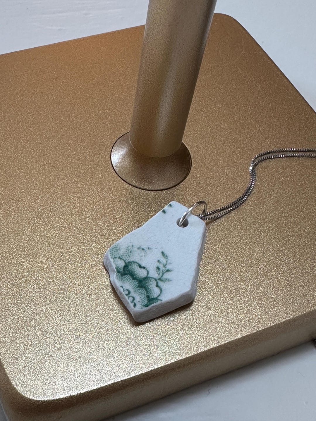 Sea Glass Pottery Jewelry - Necklace - TRANSFORM - Etsy