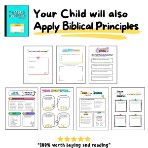 A Bible Story Adventure Book PLUS Bible Study for Kids | 40+ Fun ...