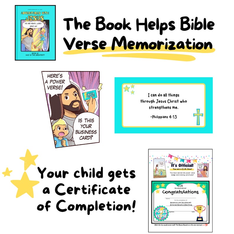 A Bible Story Adventure Book PLUS Bible Study for Kids | 40+ Fun ...