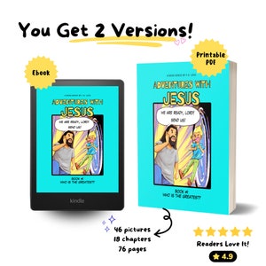 A Bible Story Adventure Book PLUS Bible Study for Kids | 40+ Fun ...