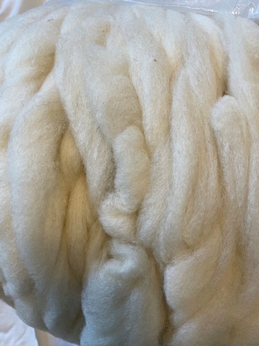 Cream Shetland Wool Roving for Spinning and Felting - Insanely Soft - Etsy