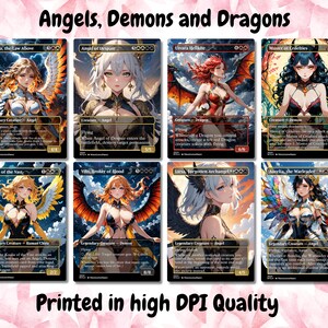 Kaalia of the Vast Anime Style Waifu Commander Deck Custom Proxy MTG ...