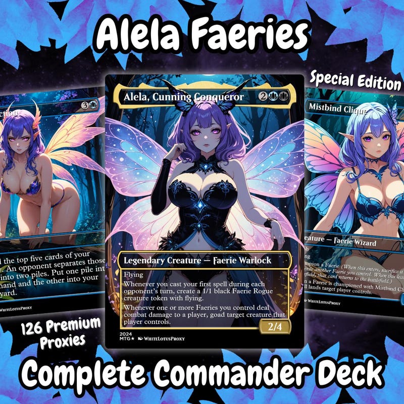 Alela Mtg Commander Deck - Etsy