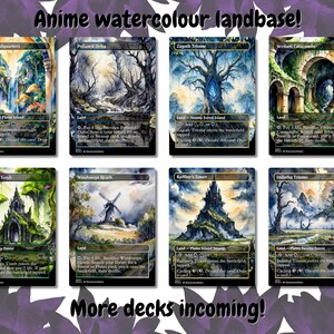Atraxa INFECT Anime Style Waifu Ready to Play Commander Deck Custom ...