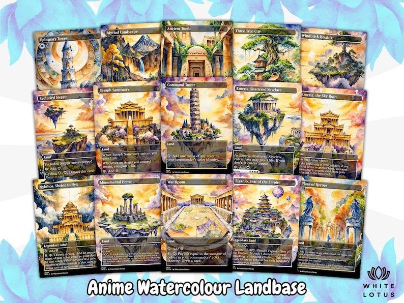 Giada Angels Anime Waifu Proxy Deck 100 Cards + Tokens | Full Commander ...