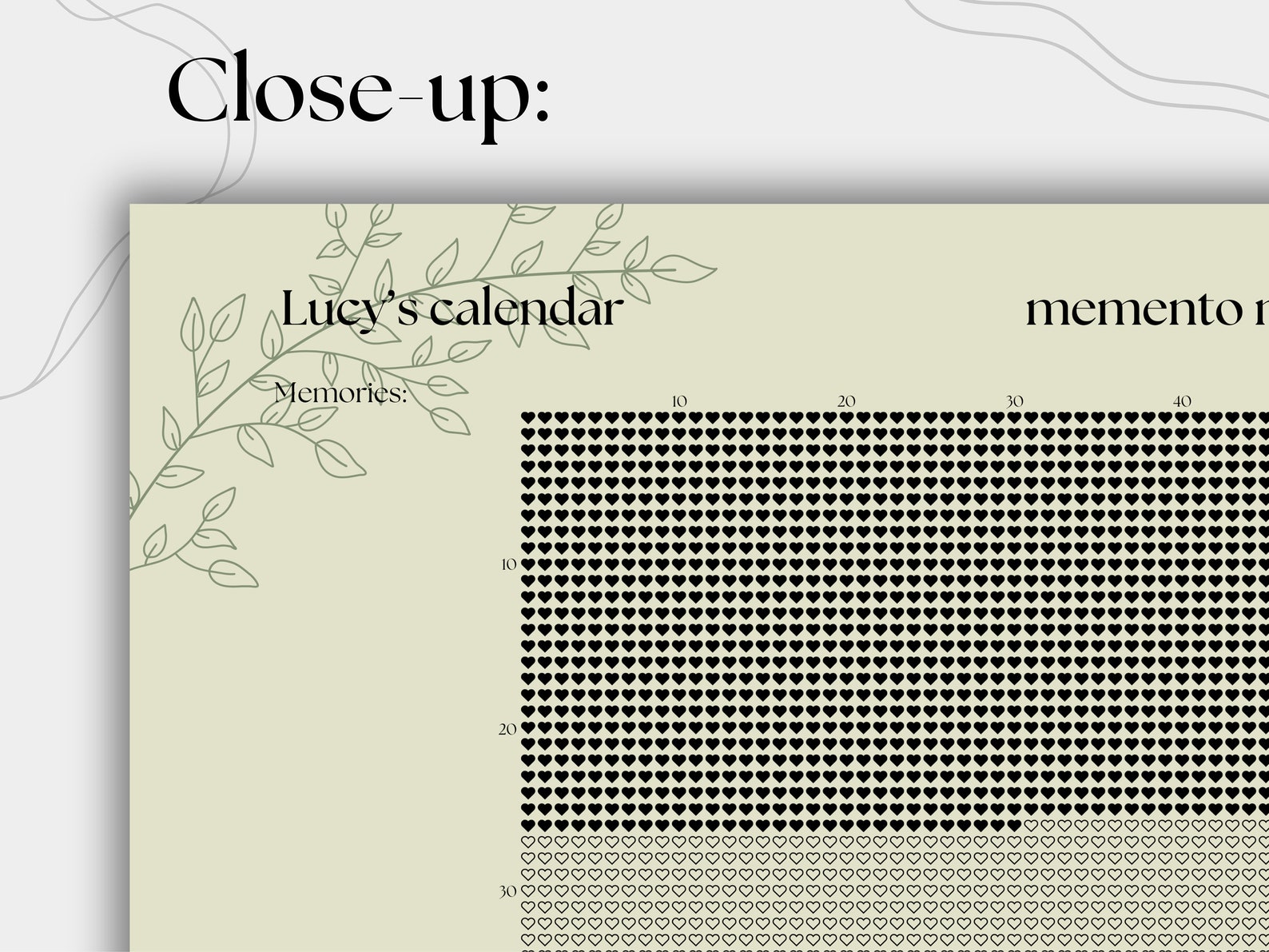 Memento Mori Personalized Stoic Calendar, Her & Him Birthday Gift ...