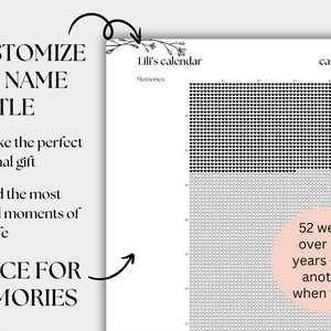 Memento Mori Personalized Stoic Calendar, Her & Him Birthday Gift ...