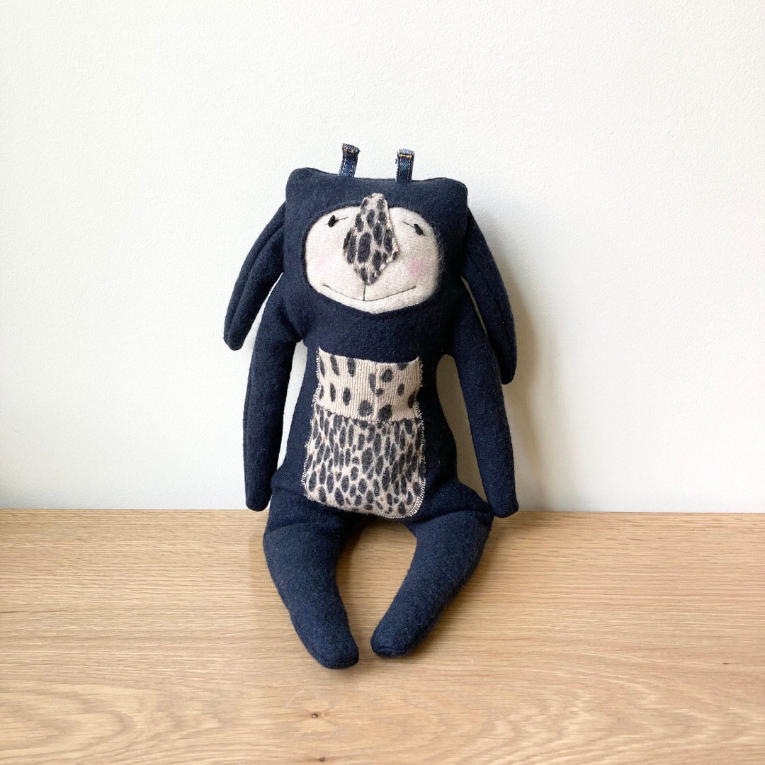 Woolly Cash Creature Sweater Friend Upcycled Wool Cashmere Handmade ...