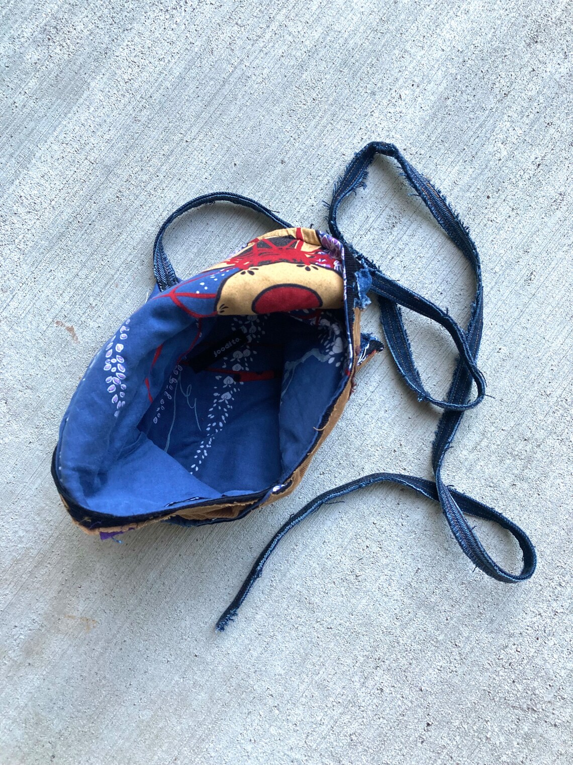 Joodito Boro Sashiko Patchwork Envelope Clutch Bag Handbag Japanese ...