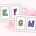 Printable Alphabet Flash Cards, Classroom Decor, Toddlers Preschool ...