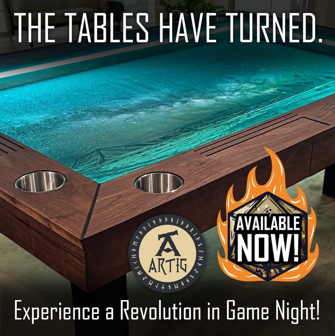 Artig Board Game Tables Artig.live - Etsy