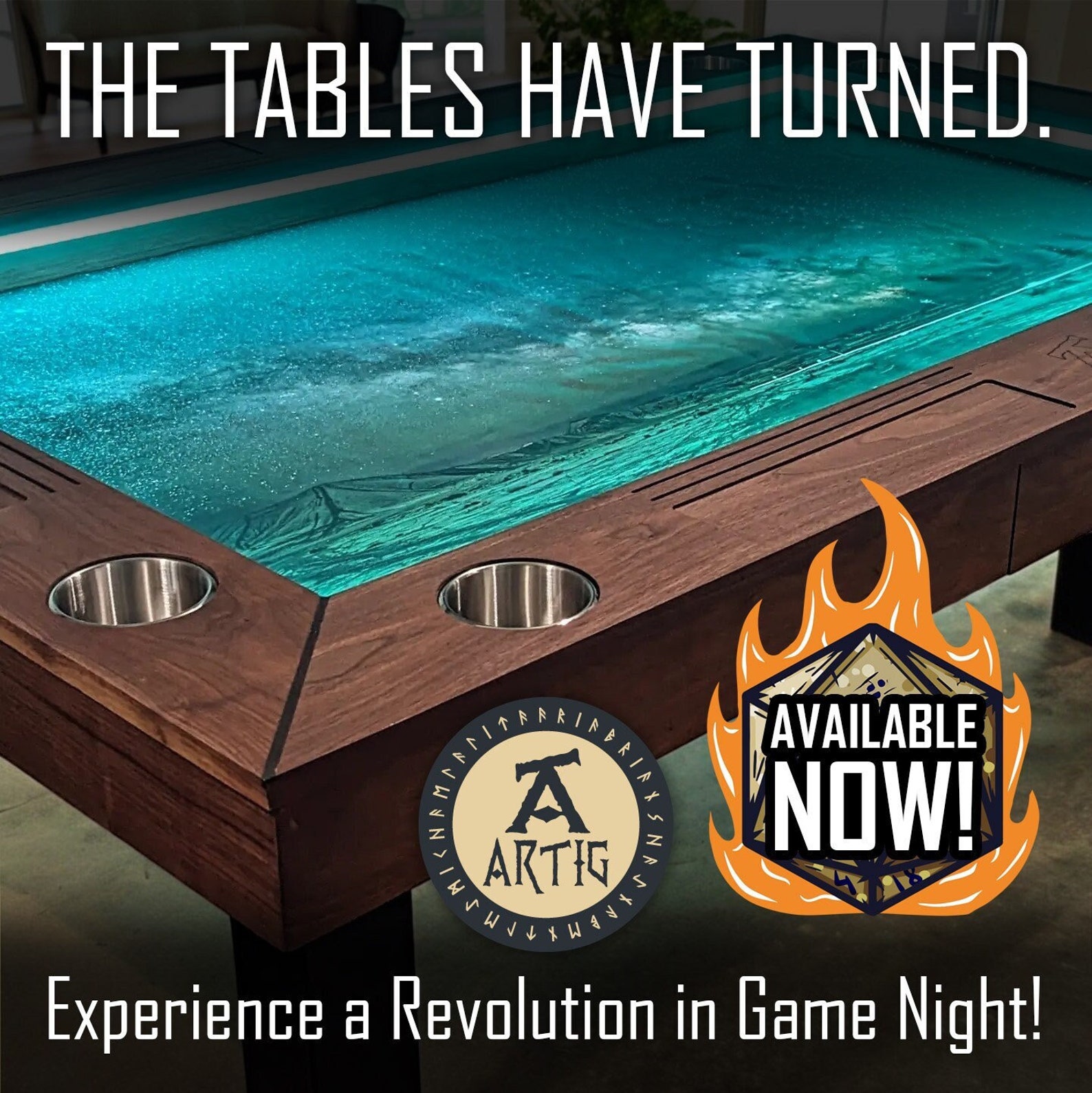 Artig Board Game Tables Artig.live - Etsy