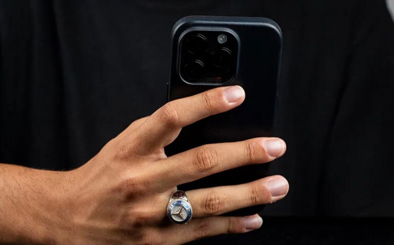 Mercedes Logo Luxury Silver Men's Ring, Passion for Speed, Car Lover ...