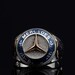 Mercedes Logo Luxury Silver Men's Ring, Passion for Speed, Car Lover ...